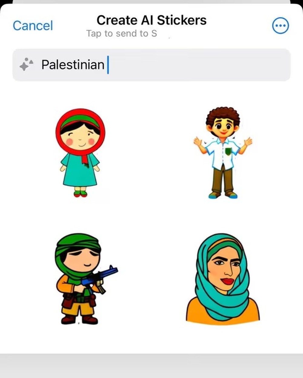 IA do WhatsApp gera imagens de meninos palestinos empunhando armas e de ...