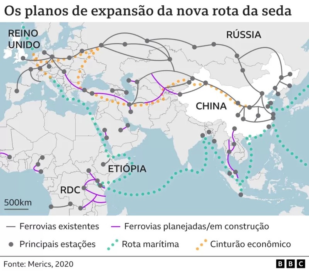 A nova rota da seda que a China quer construir vale o investimento ...