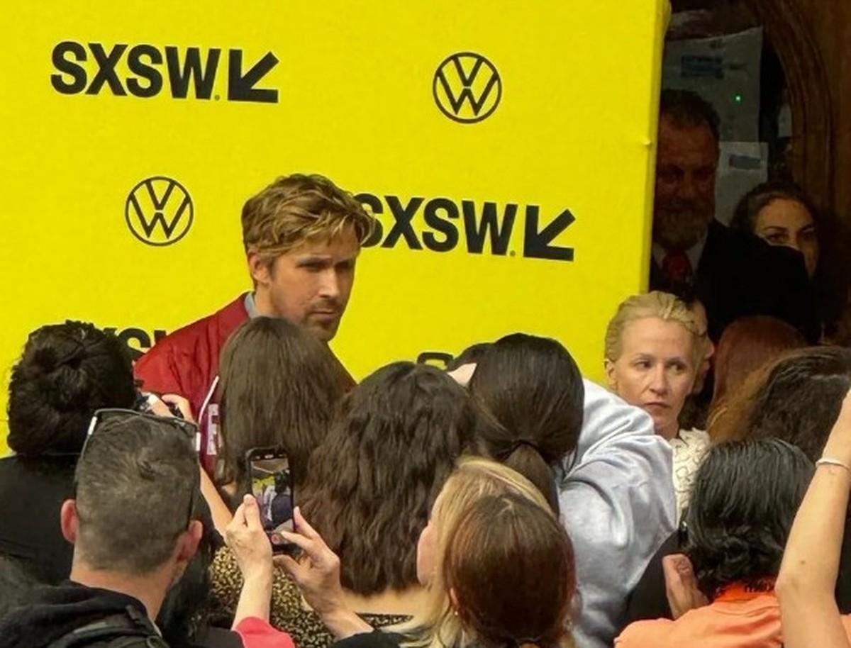 Ryan Gosling participa de estreia mundial do filme ‘The Fall Guy’ no SXSW