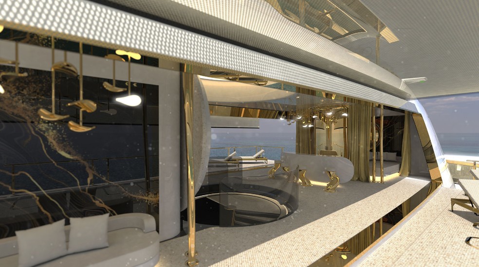 Empresa austríaca planeja construir superiate submersível para bilionários