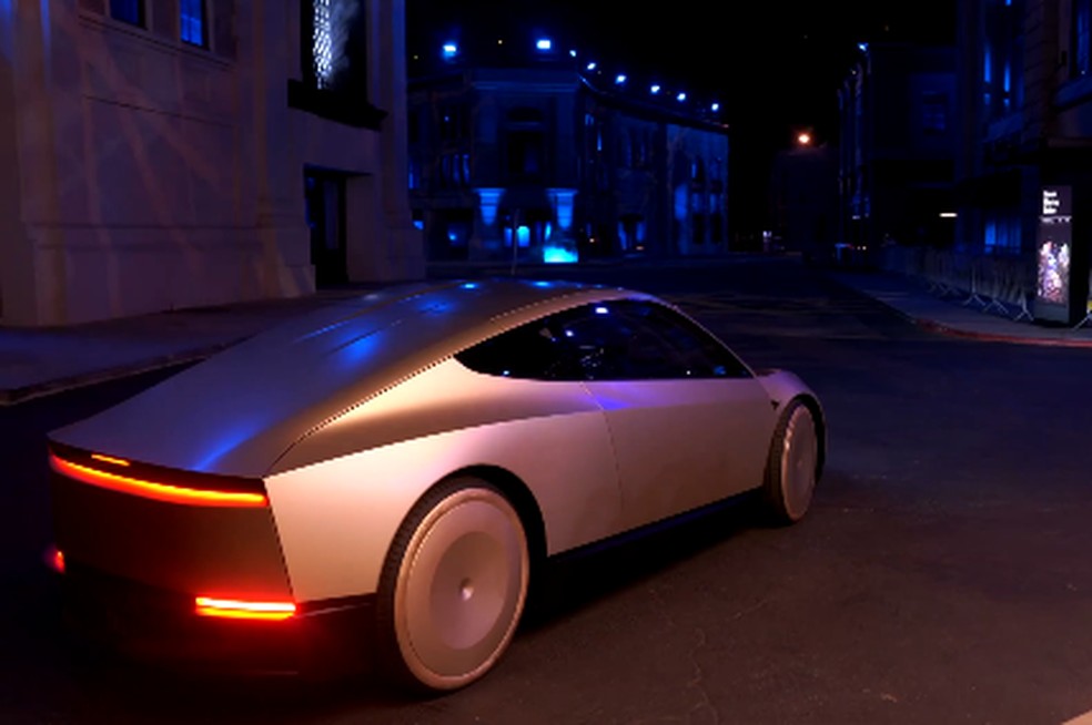 Musk revela robotáxi da Tesla, apresenta protótipo de van autônoma e ...