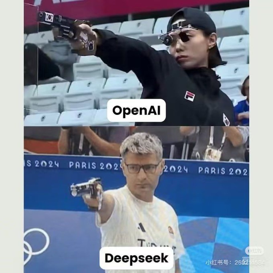 Sucesso da IA chinesa DeepSeek gera memes e comparações nas redes ...