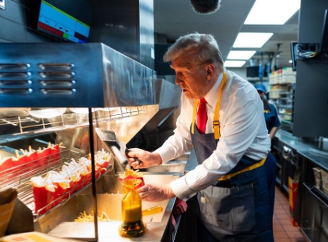 Após visita de Trump a uma de suas unidades, McDonald's diz que não ...