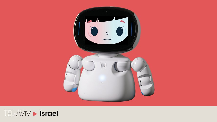 Robozinho dotado de inteligência artificial ensina inglês para crianças ...