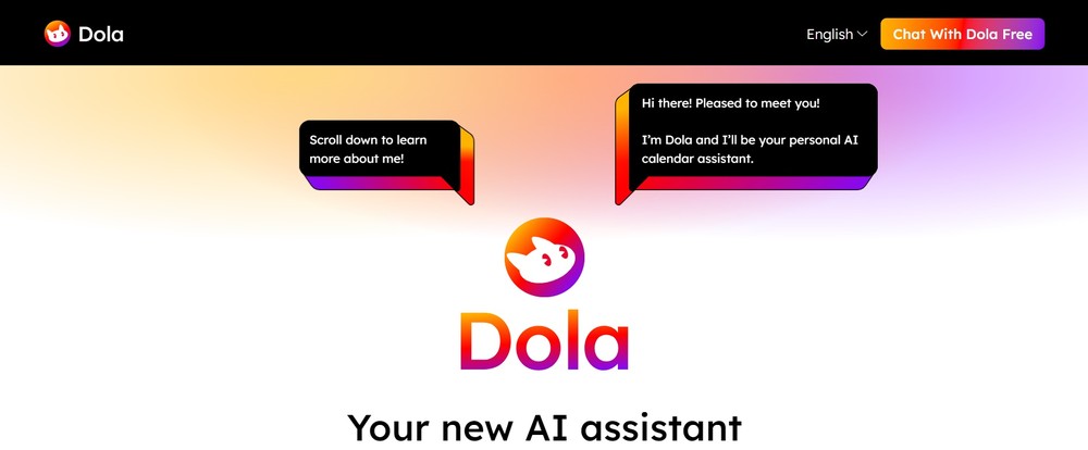 Conheça a Dola AI, assistente de calendário com inteligência artificial