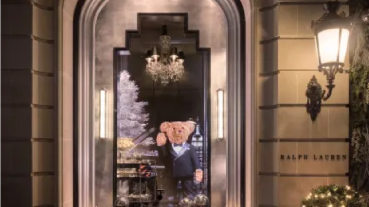 Ralph Lauren usa IA e dá vida ao seu famoso Polo Bear