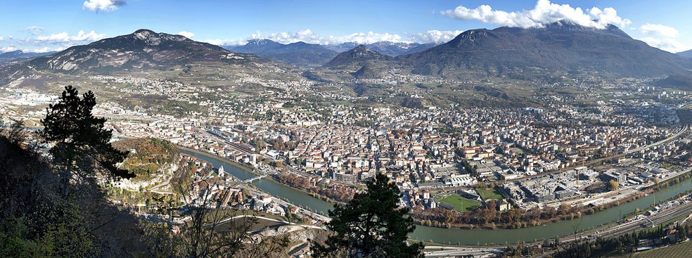 Trento lidera ranking de cidade 'mais verde' da Itália