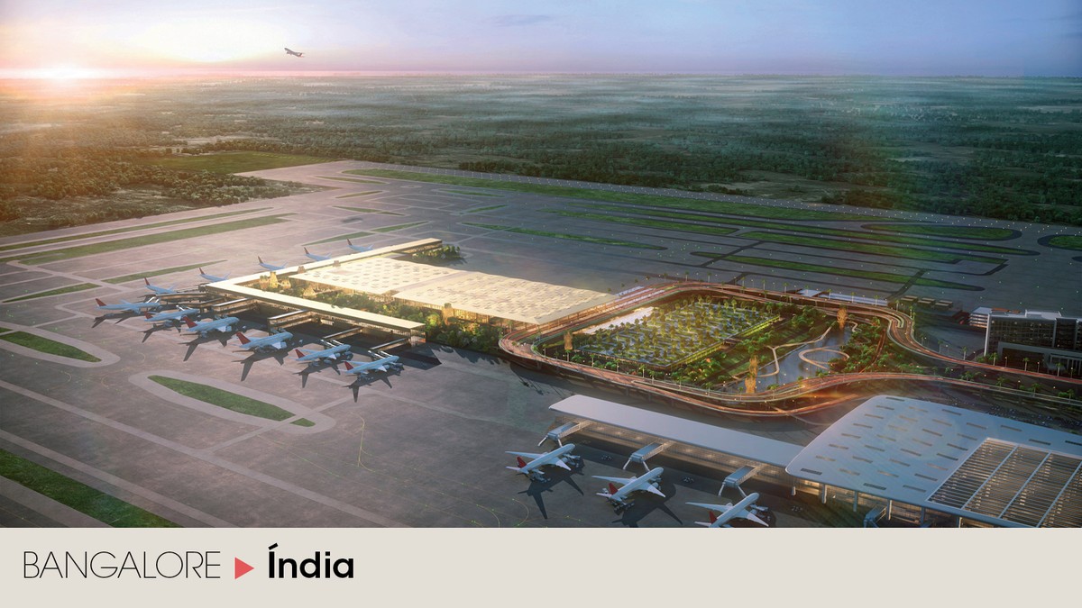 Cidade indiana investe US$ 600 milhões para construir aeroporto 'verde ...