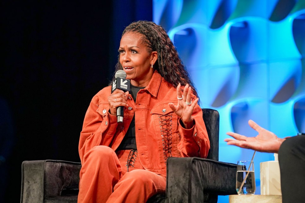 “Votar ainda é importante”, diz Michelle Obama, em painel no SXSW