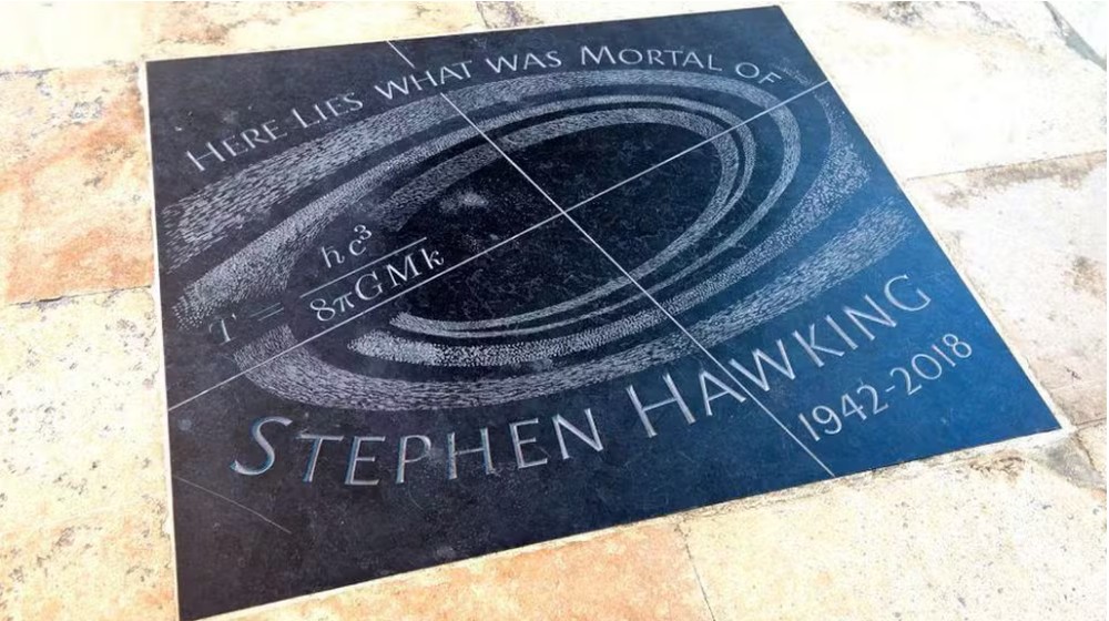 O que significa a equação na sepultura de Stephen Hawking | Ciência e ...