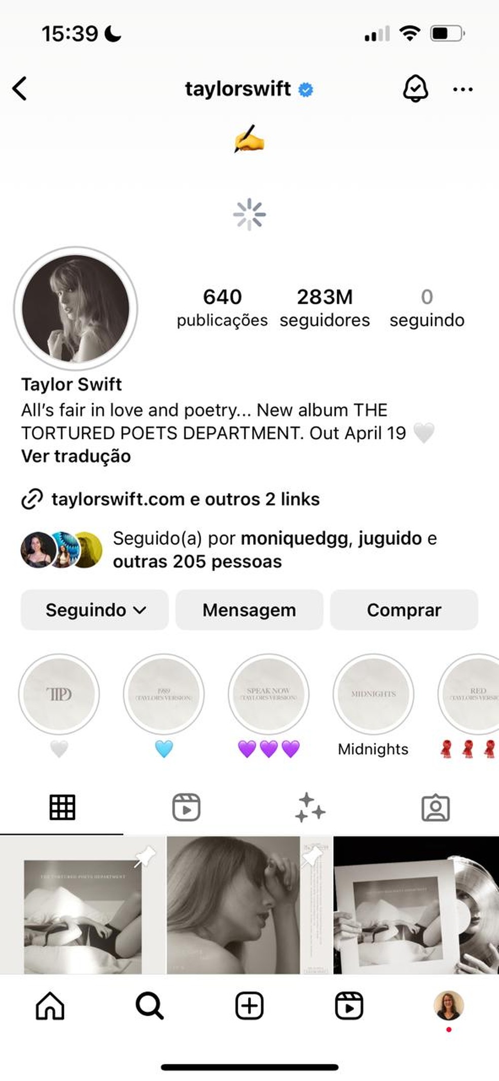 Taylor Swift inaugura ferramenta interativa no Instagram na prévia do ...