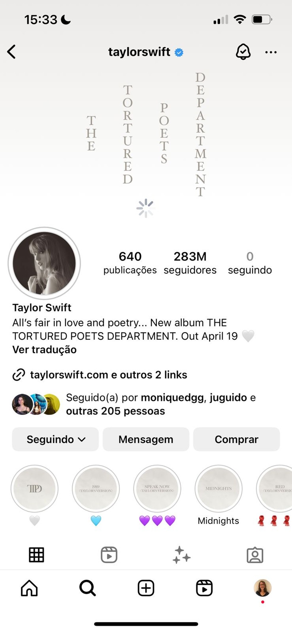 Taylor Swift inaugura ferramenta interativa no Instagram na prévia do ...