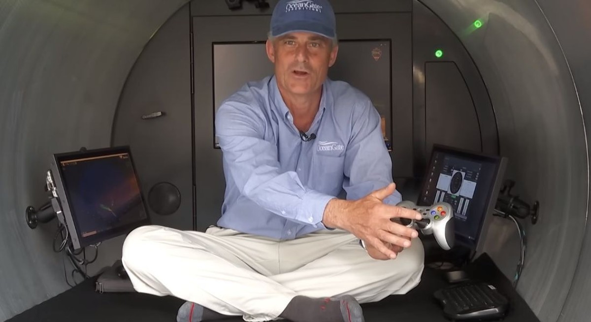 Submarino que sumiu tem 'controle de videogame', três telas e leva ...