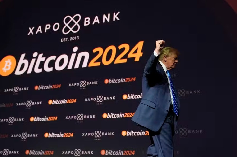 Bitcoin sobe aos US$ 69 mil após discurso de Trump em conferência do setor