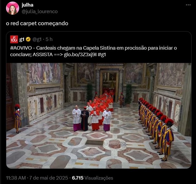 Memes do Conclave: primeiro dia da eleição de novo papa rende ...