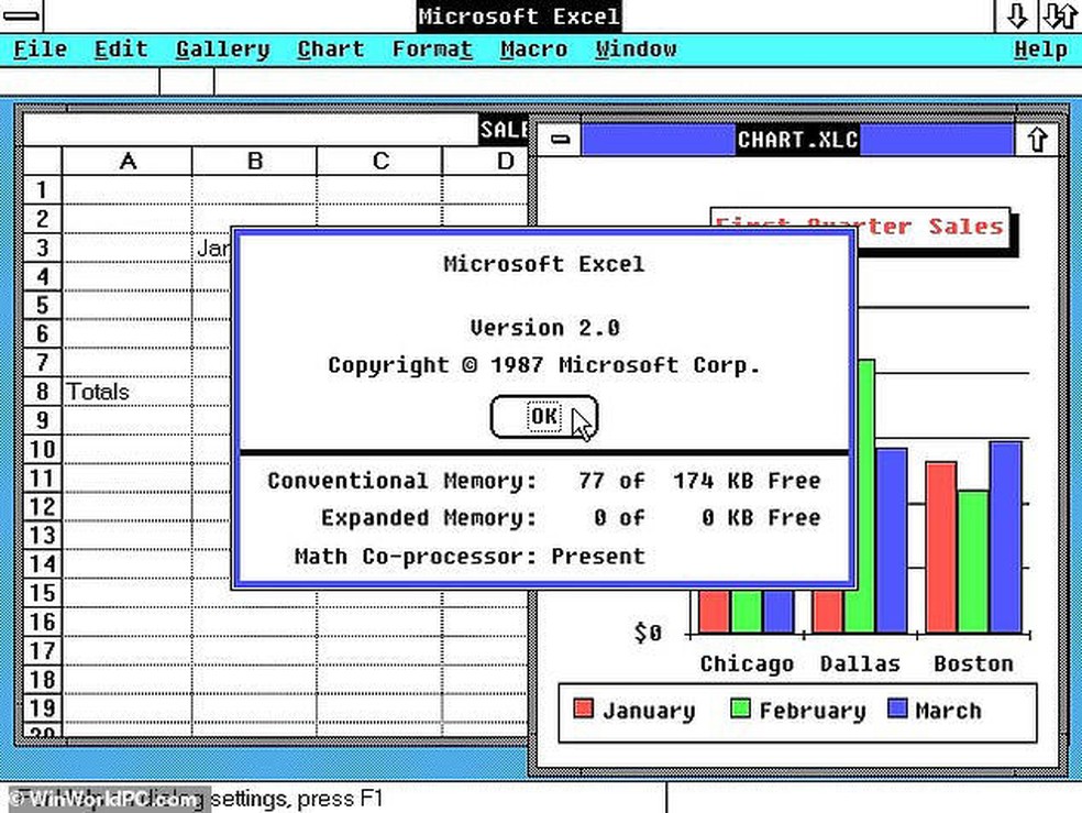 Excel completa 40 anos! Veja como o editor de planilhas mudou desde que ...