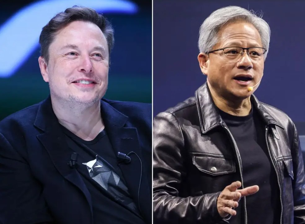 Elon Musk elogia Jensen Huang por já ter trabalhado limpando banheiros ...