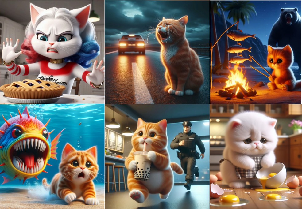 Histórias de gatos geradas por IA são nova tendência nas redes sociais ...