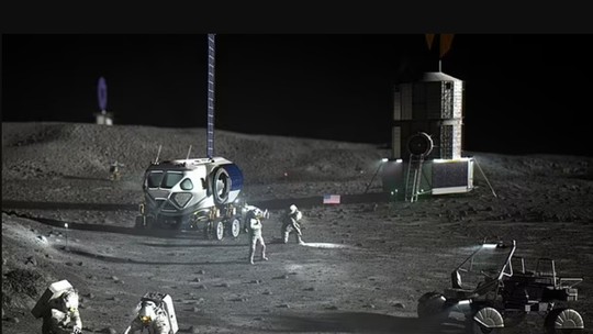 NASA vai usar lanterna de raios X para procurar água na Lua | Ciência e ...