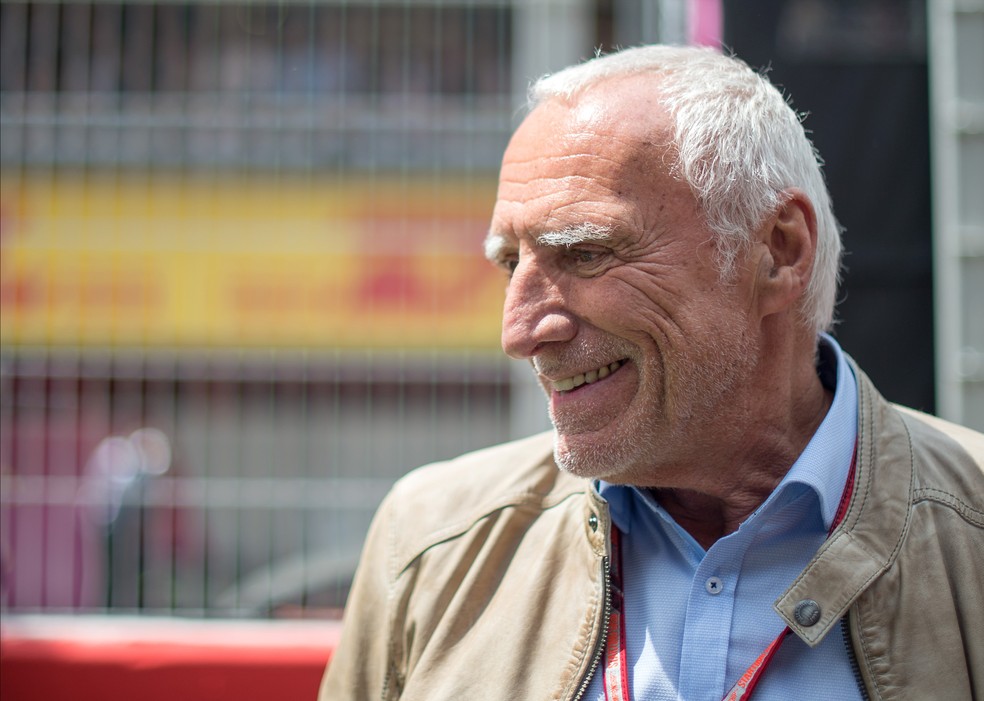 Proprietário da Red Bull, bilionário austríaco Dietrich Mateschitz ...