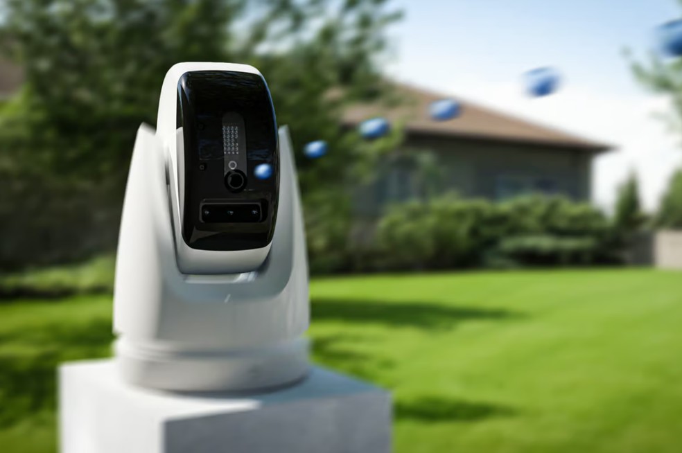 Câmera de segurança inteligente tem arma robótica para atirar gás ...