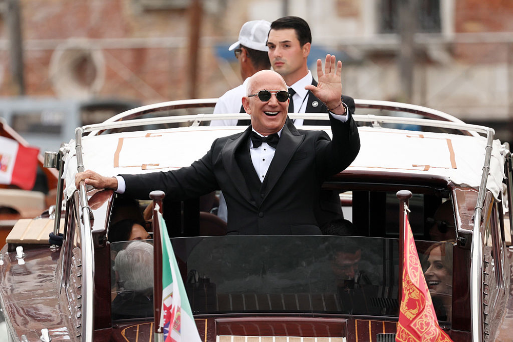 Quanto custou o casamento extravagante de Jeff Bezos e Laura Sánchez em ...