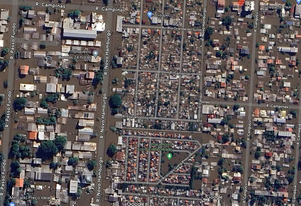 Google Maps passa a mostrar áreas inundadas pela chuva histórica no Rio ...